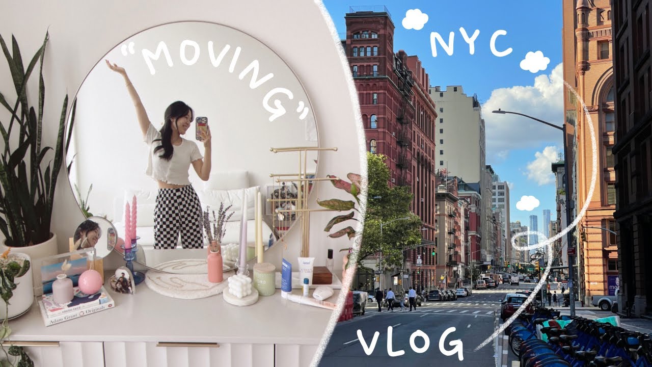 nyc "moving" vlog | dream apartment, a relaxing & casual apartment tour ...
