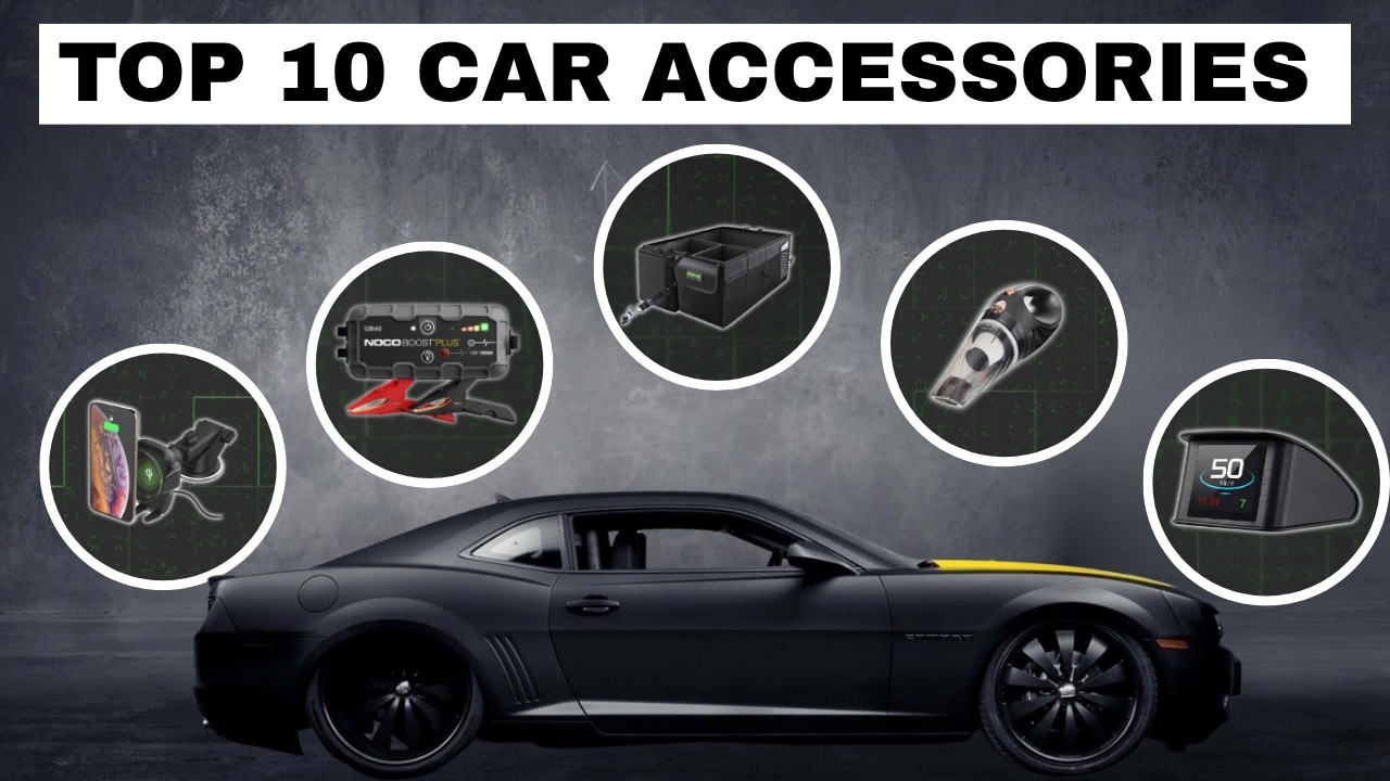 Top 10 Car Accessories on Amazon You NEED in 2025 - YouTube