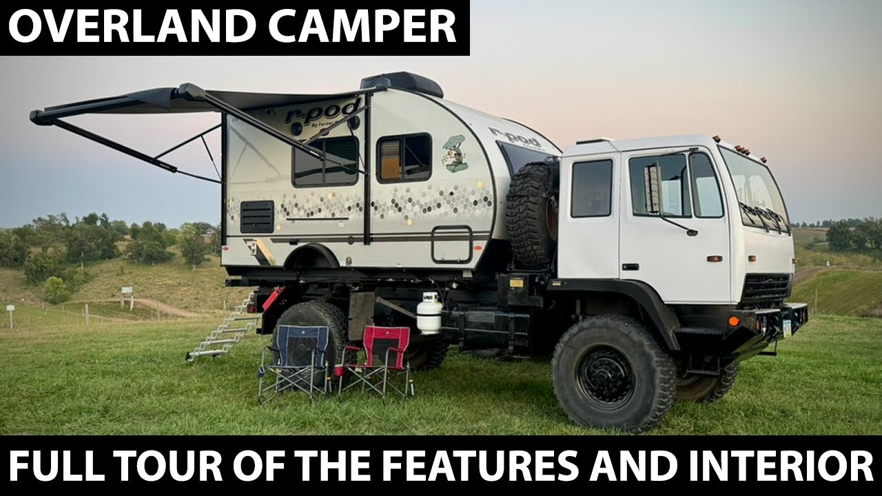 Military LMTV Overland Camper Tour - YouTube