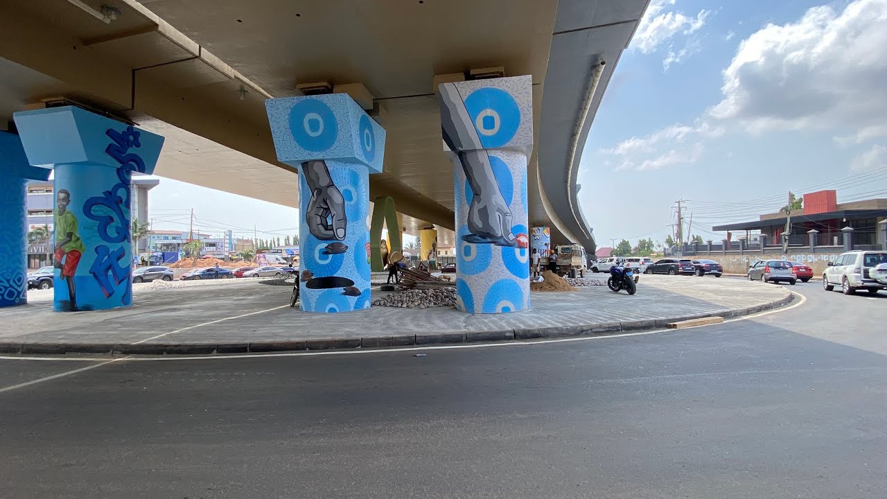 Ghana’s Most Beautiful Spintex - East Legon Fly over by Akuffo Addo ...