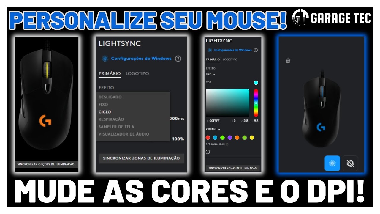Como Instalar o Logitech G Hub e Personalizar o Mouse Logitech - YouTube