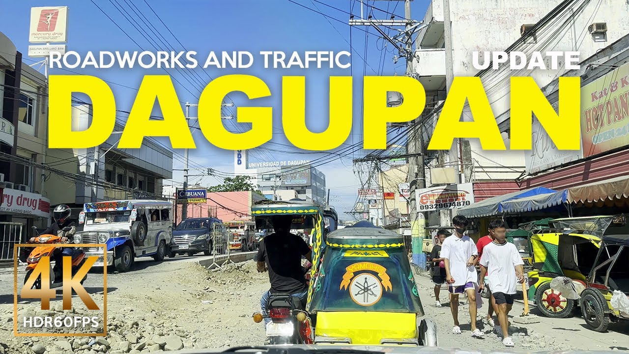 DAGUPAN UPDATE | Road and Traffic Situation From Tapuac to Bonuan ...
