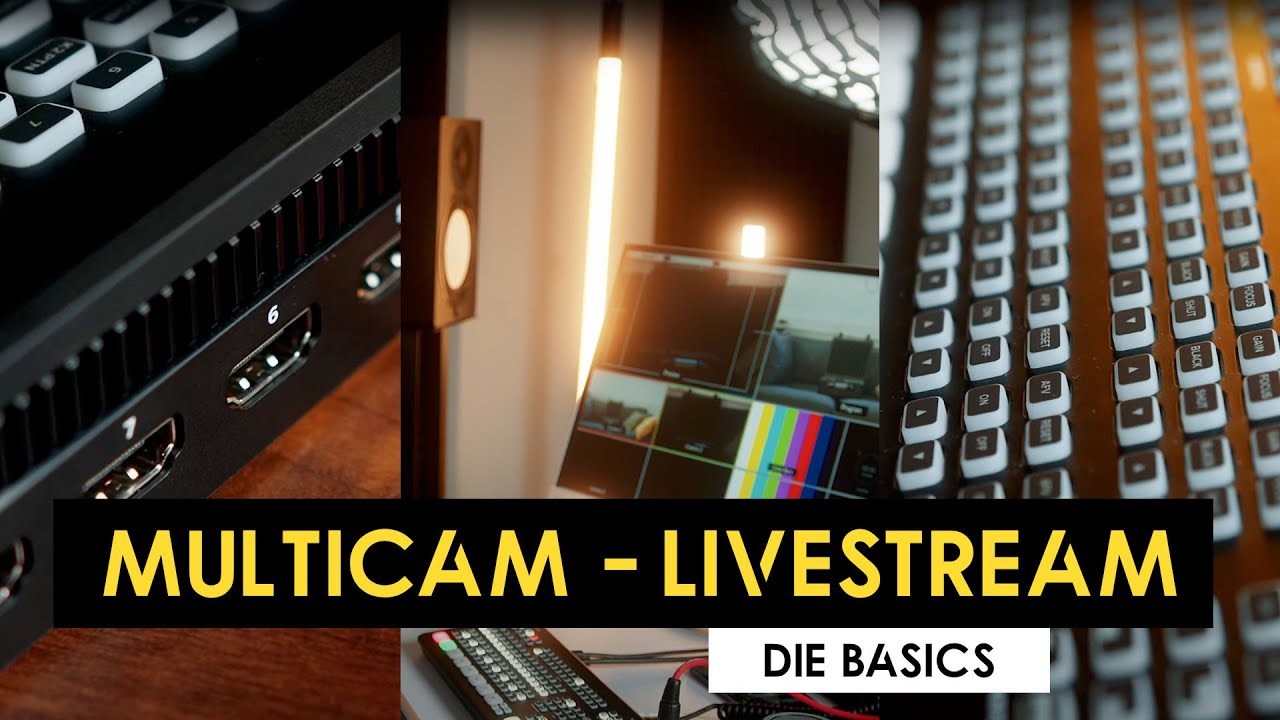Das brauchst du für einen professionellen Multicam Livestream ...