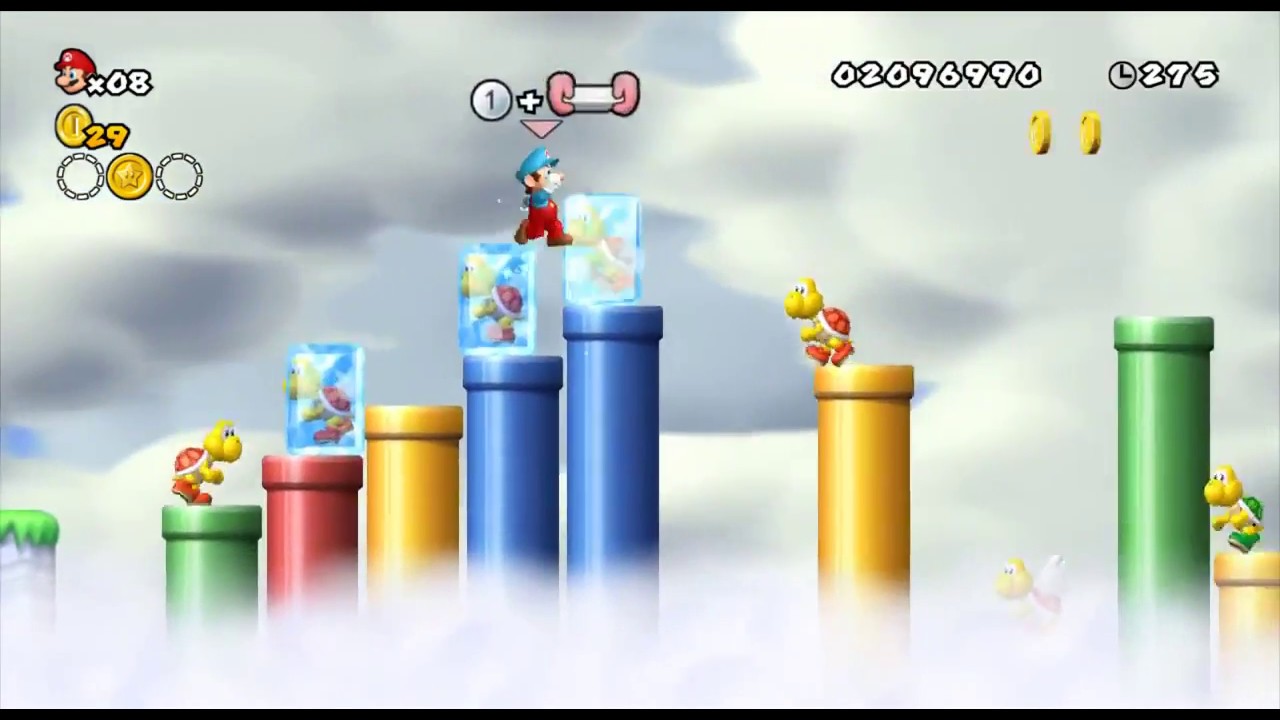 New Super Mario Bros. Wii | World 7 - 4 | Walkthrough - YouTube