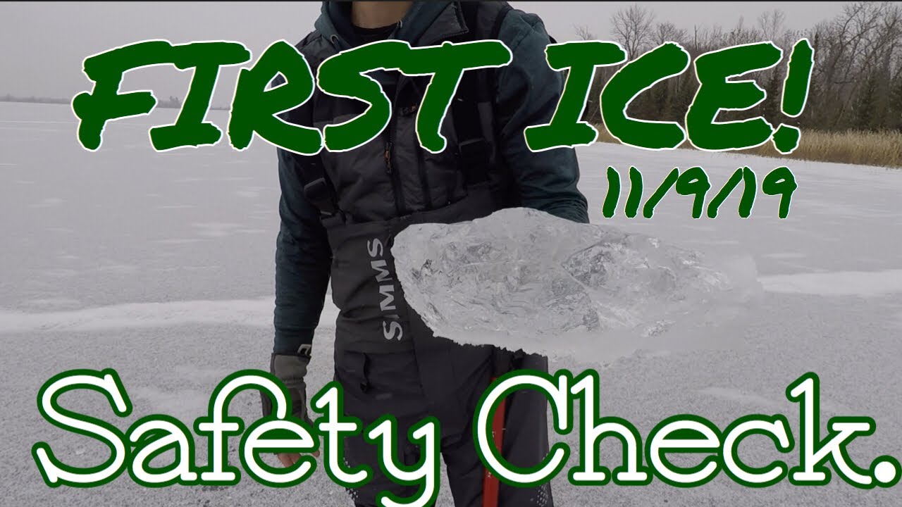 First Ice Safety Check! - YouTube