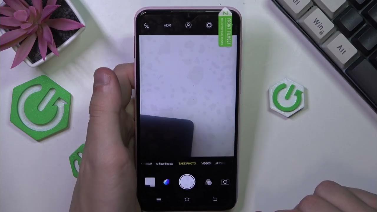 Vivo X23 - How to Set Camera Timer? | Use Timer for Photos - YouTube