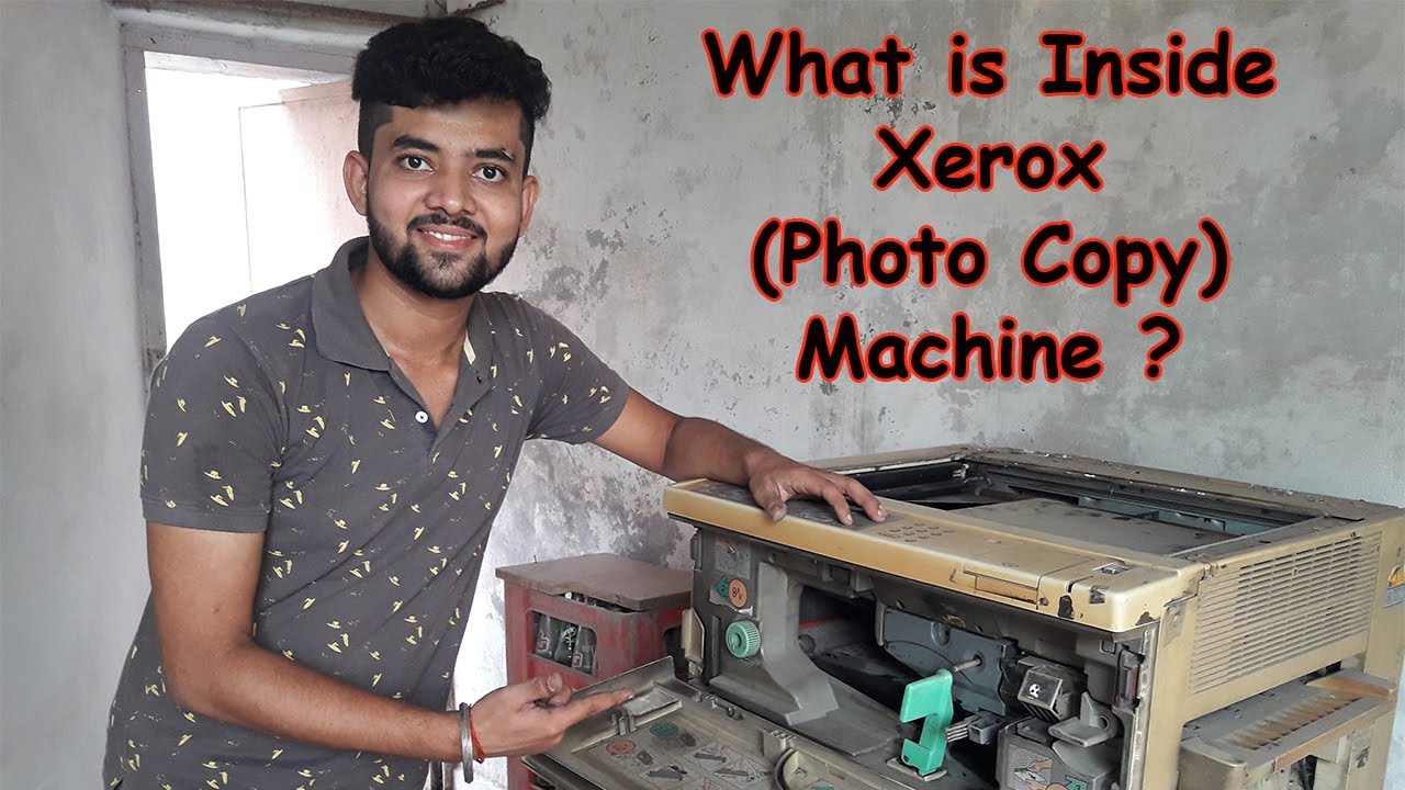 What is Inside Photo Copy ( Xerox) Machine | Technical Baniya| 15 साल ...