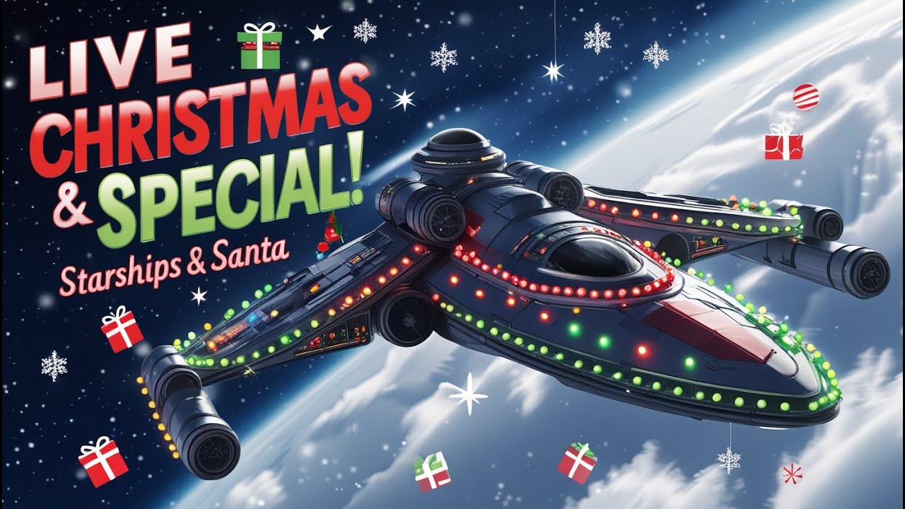 SpaceX Christmas Special 🎄 Live: Starships, Santa, and Space ...