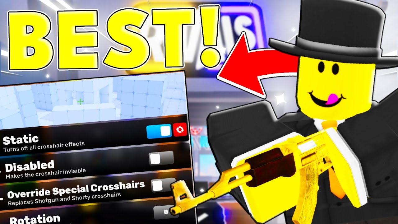 BEST Crosshair Guide for Roblox Rivals! - YouTube