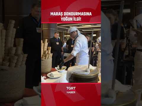 NATO Zirvesi'nde Maraş Dondurmasına Yoğun İlgi! #shorts