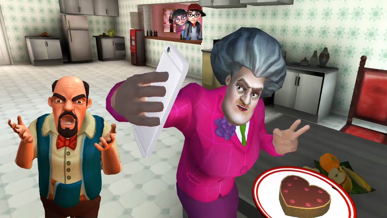 Scary Teacher 3D - Nick bring down the date between Miss T and Francis ...