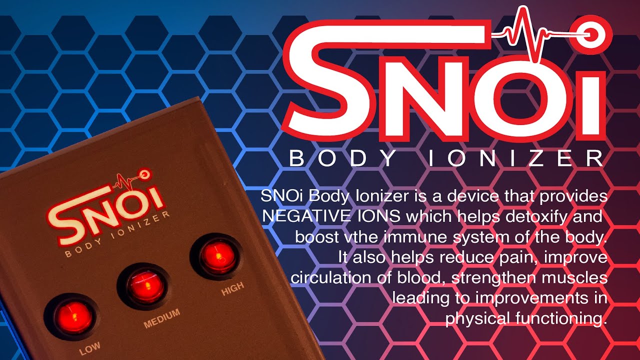 SNOi Body Ionizer (full video) - YouTube