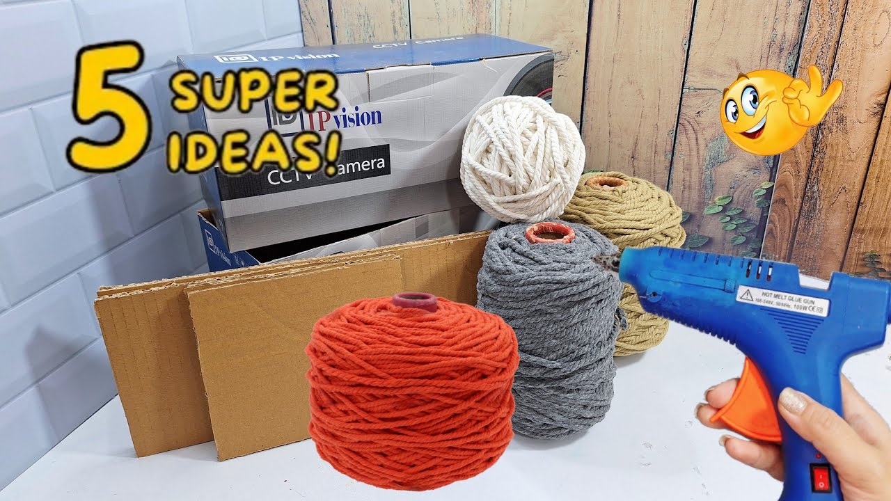 Oh my God! Super beautiful and cheap! 5 space-saving craft ideas from ...