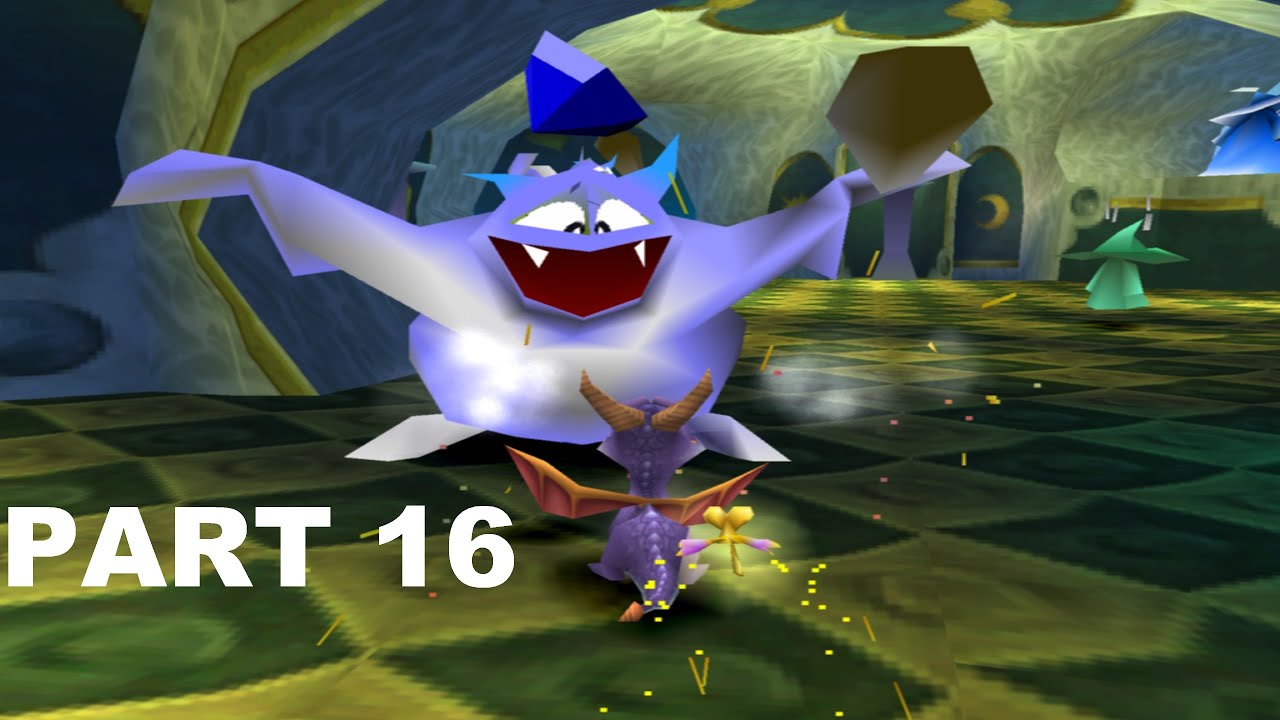 Spyro The Dragon Part 16: WIZARD PEAK: PS1 [4K] - YouTube