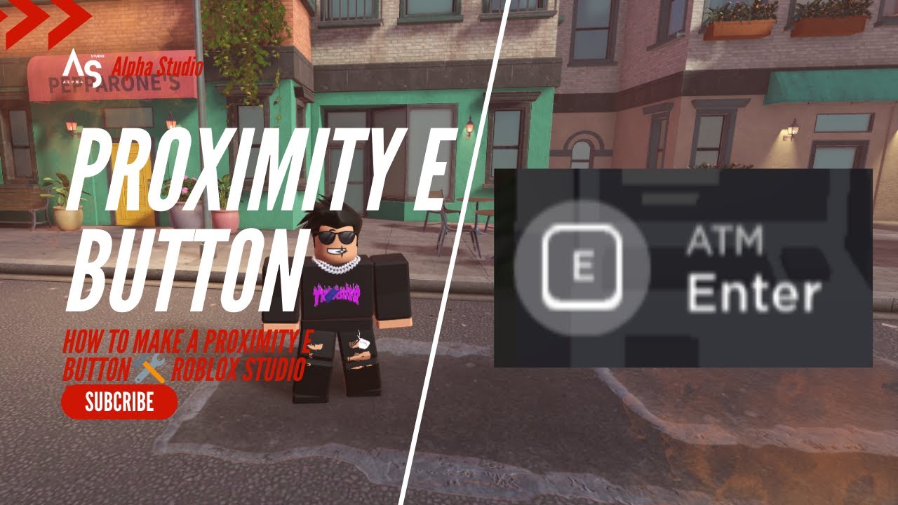 Proximity E Button Roblox Studio - YouTube