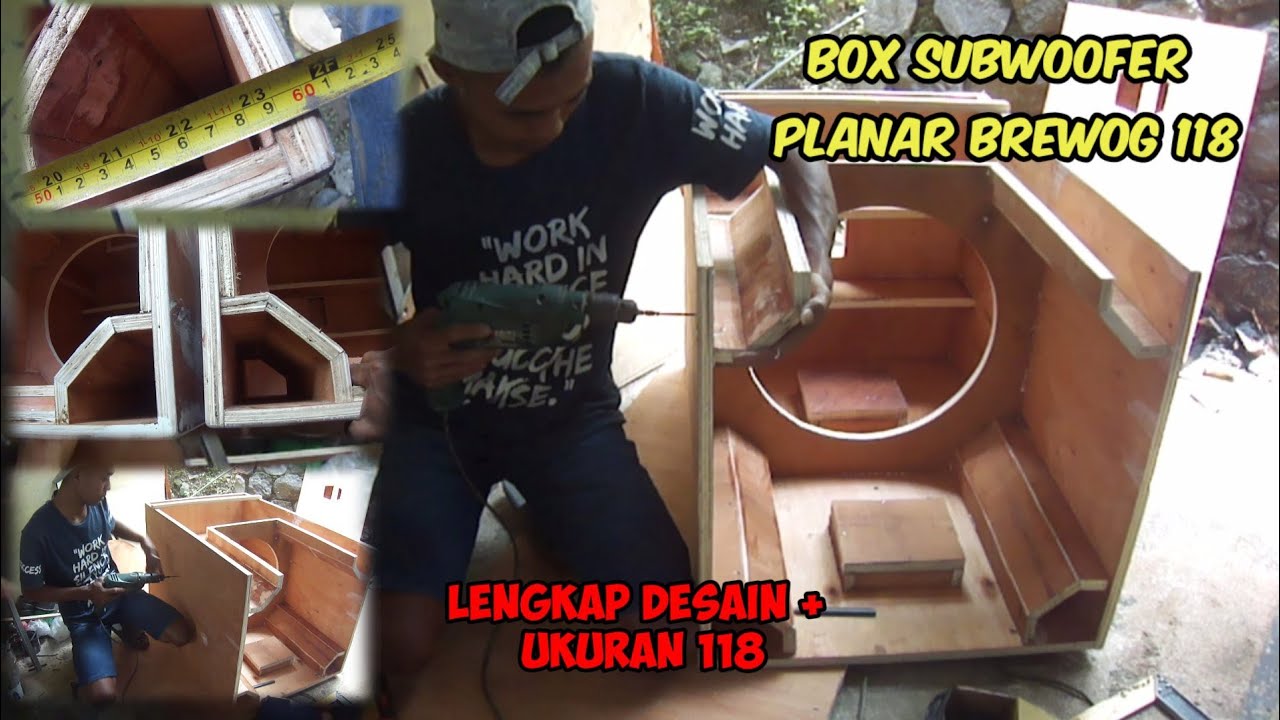 Tutorial Membuat Box Planar Brewog 118 Lengkap + Desain || How To Make ...