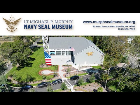 Drone Footage - Lt Michael P Murphy Navy Seal Museum Intro Video - YouTube