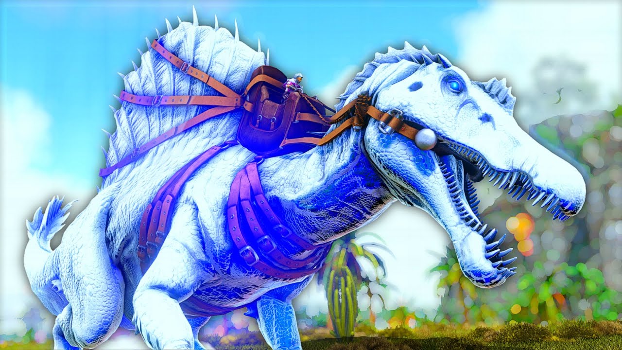 Evoluí o Celestial Espinossauro Para Ascended e Virei o REI do ARK ...