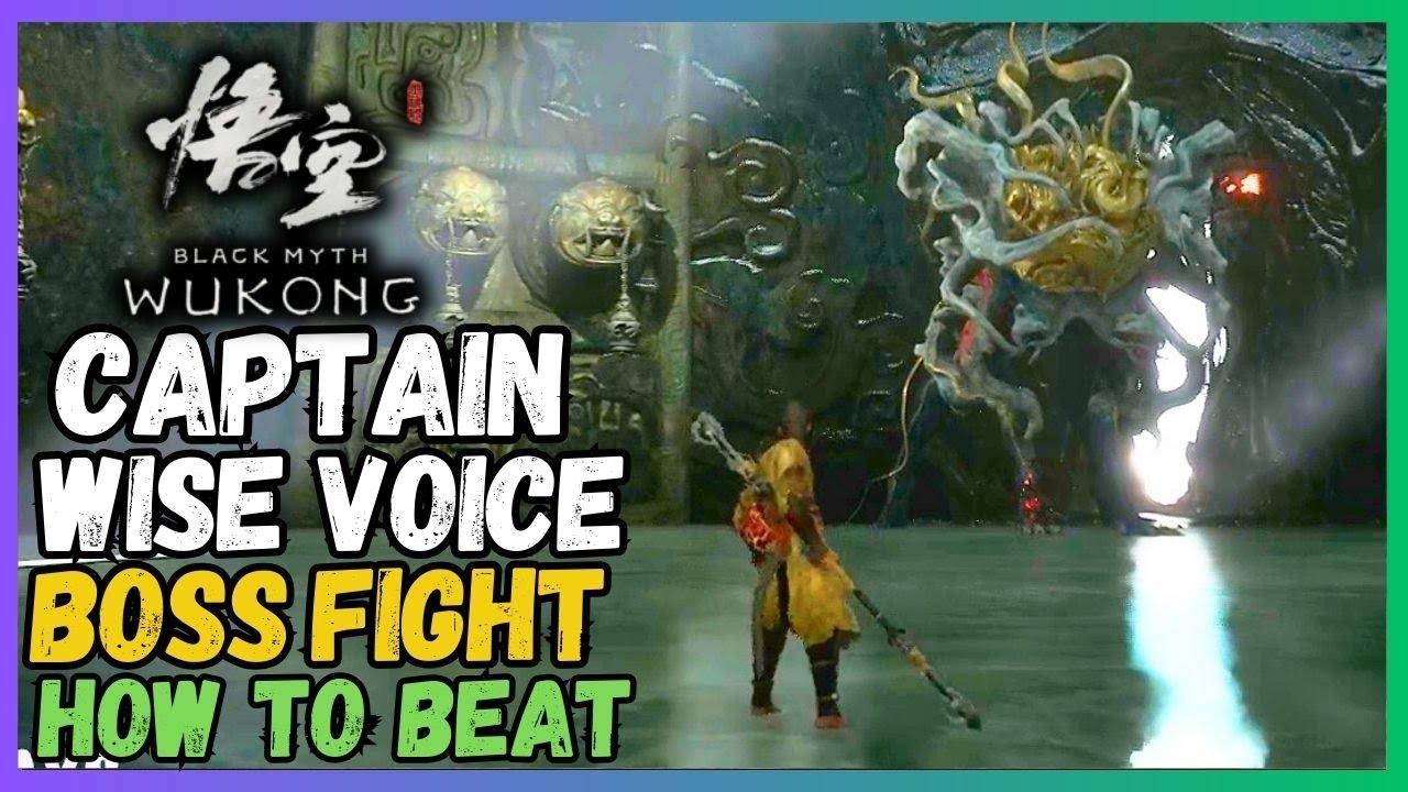 Captain Wise Voice Boss fight in Black Myth Wukong - YouTube