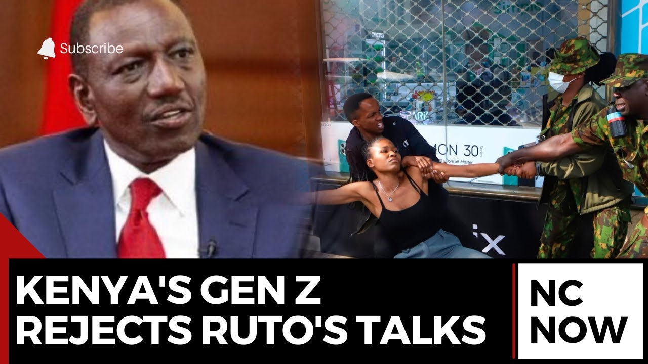 Kenya's Gen Z Rejects Ruto's Talks as Protests Escalate - YouTube