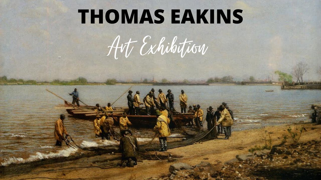 Thomas Eakins Paintings with TITLES Retrospective Exhibition Famous ...