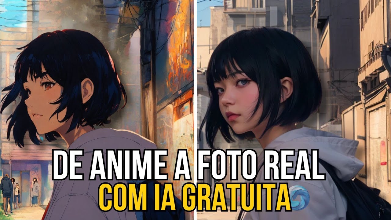 Transforme ANIME em FOTO REAL de forma GRÁTIS com inteligência ...