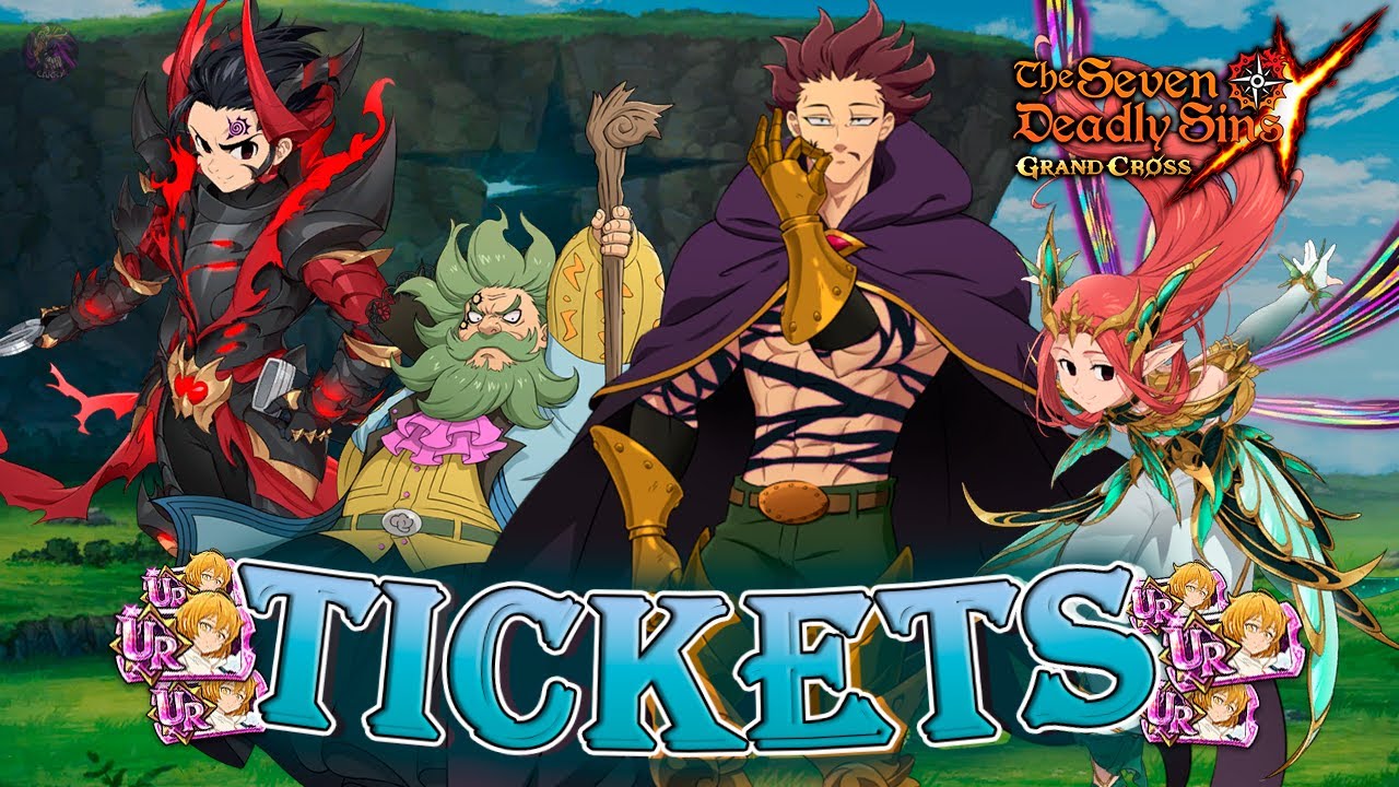 ¡TODOS MIS [TICKETS] al BANNER GRATIS! | 7DS: Grand Cross - YouTube