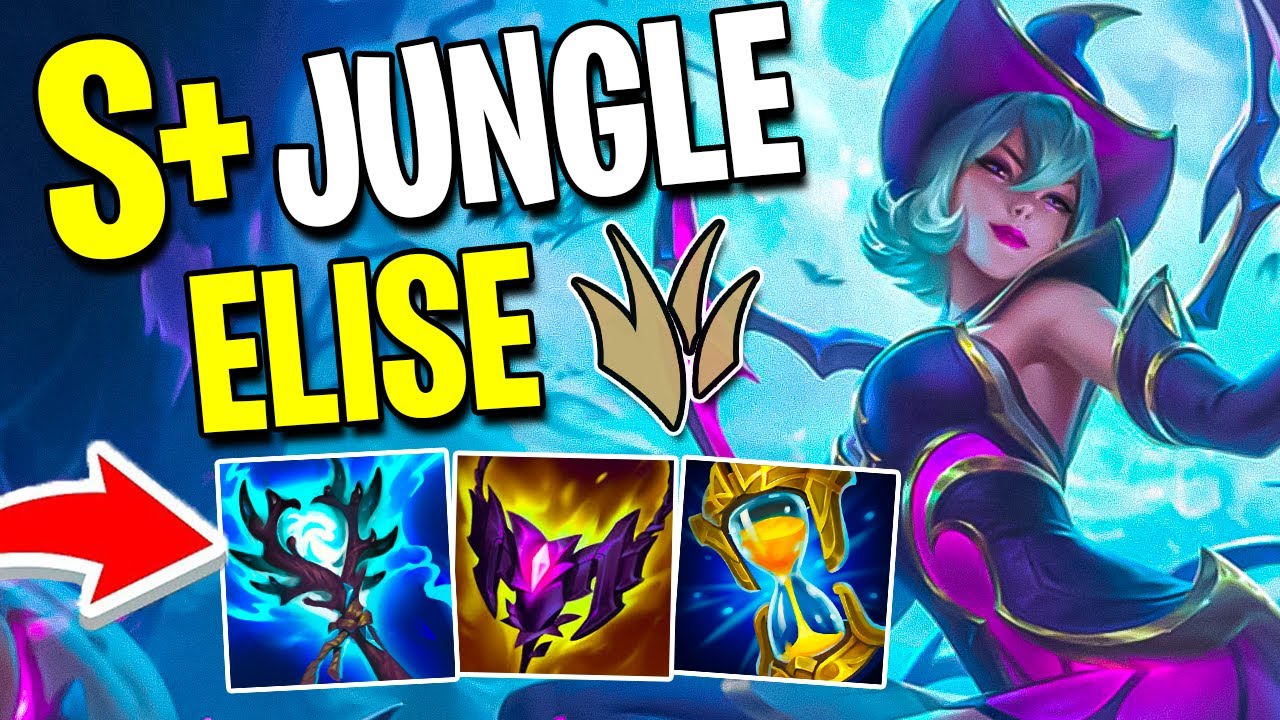 ELISE Jungle is BEST Champ To CLIMB! | CHALLENGER WEST | 14.23 - YouTube