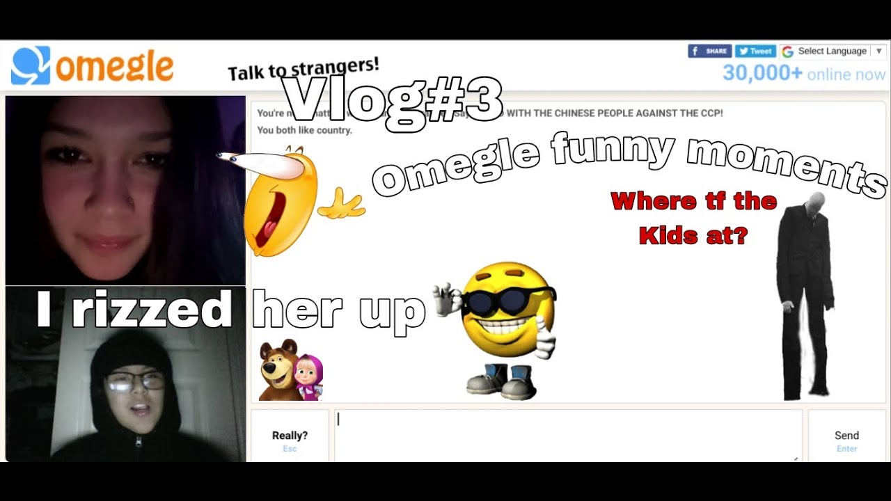 Funny moments on Omegle. I got rizz. - YouTube