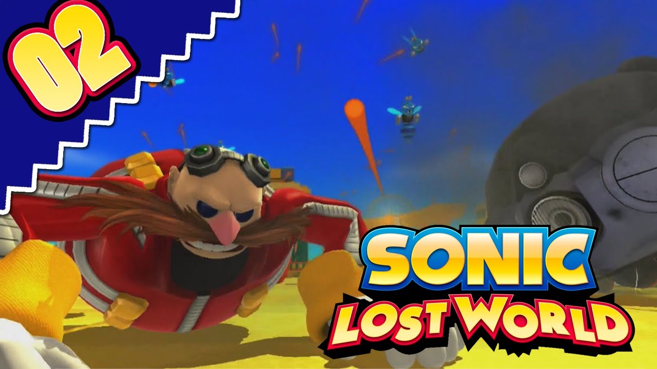 Sonic Lost World - Part 2 - Desert Ruins & Zomom - YouTube