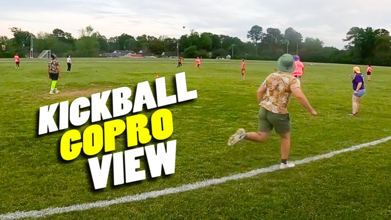 POV Kickball GoPro Footage - 1st Person View - YouTube