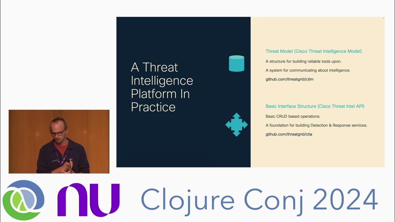 Architecting Threat Intelligence with Clojure in Cybersecurity Detection & Response - Michael ...