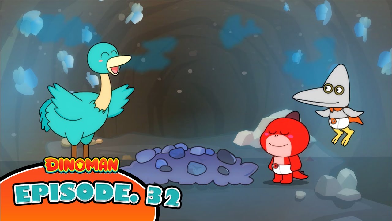Dinosaurus Moa Raksasa - Eps 32 Dinoman Season 1 - YouTube