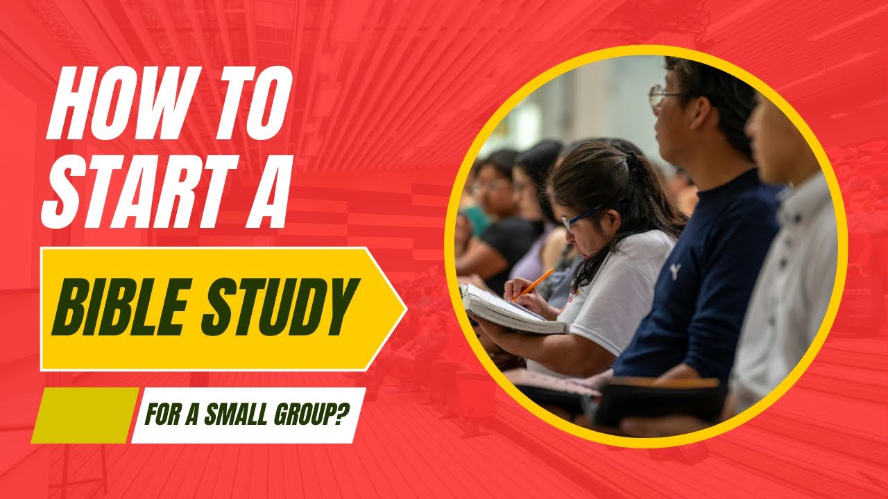Podcast | How to start a small group Bible Study? | Robin Sam ...