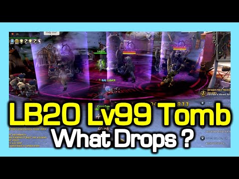 "LB20" Lv99 Tomb Invader : What Drops ? / Dragon Nest Korea (2023 June) - YouTube