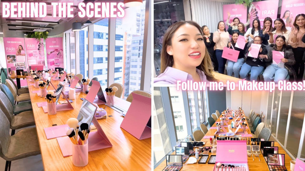 Follow me to PARI MAKEUP CLASS (Hong Kong) | GDiipa (Vlog Style) - YouTube