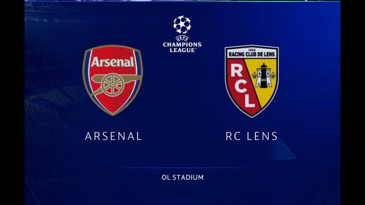 Arsenal vs RC Lens | UEFA Champions League 23 | FIFA 23 Xbox - YouTube