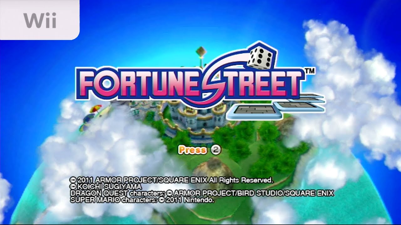 Fortune Street (Nintendo Wii Multiplayer Gameplay) - YouTube