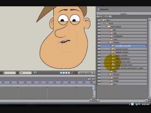 How to make anime mouth 12 www.cartoonlearning.com - YouTube