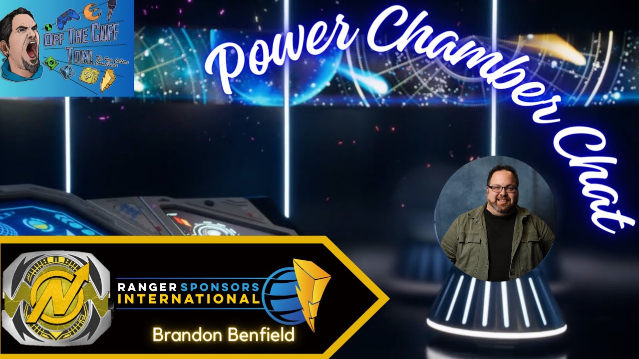Brandon Benfield Talking Power Rangers - Power Chamber Chat - YouTube