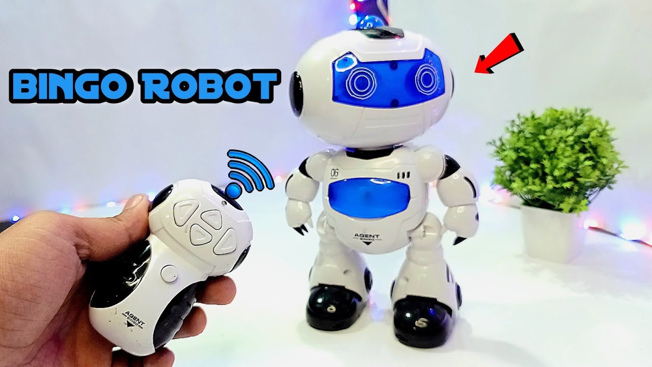 Unboxing And Testing OfRc🔥Bingo Robot 🤖 | Full Function🤑Baby Robot ...