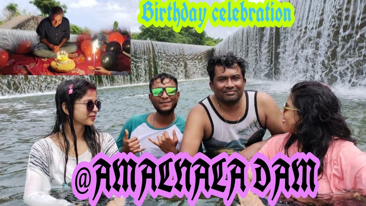 Birthday celebration at Amal Nala Dam | Gadchandur | Chandrapur - YouTube
