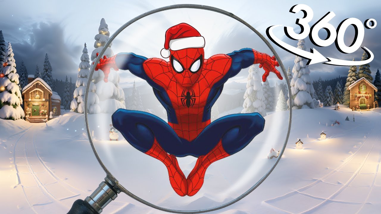 Spider-Man's Winter Hunt! in 360° VR (DAY 16) - YouTube
