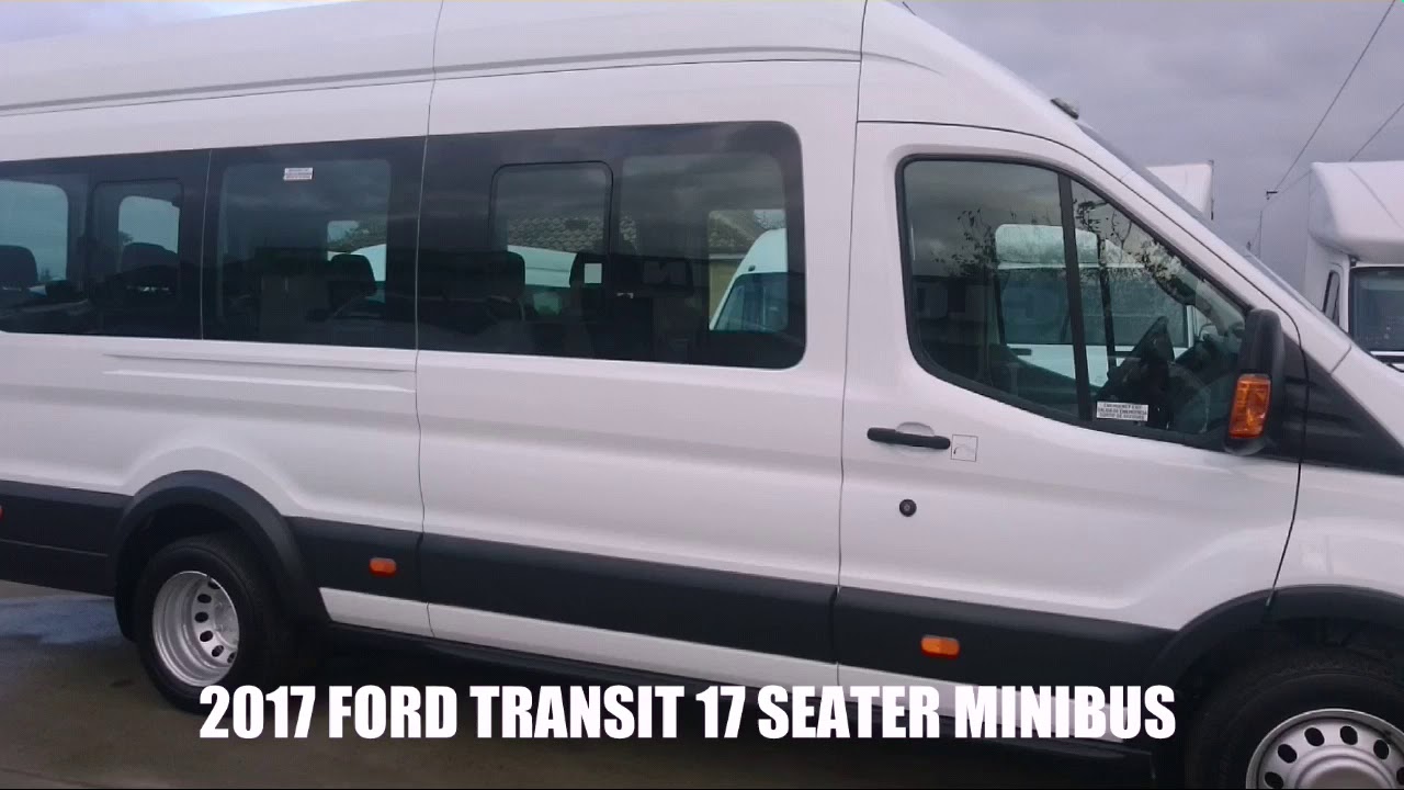 2017 FORD TRANSIT 17 SEATER MINIBUS FOR SALE IN LONGFORD - YouTube