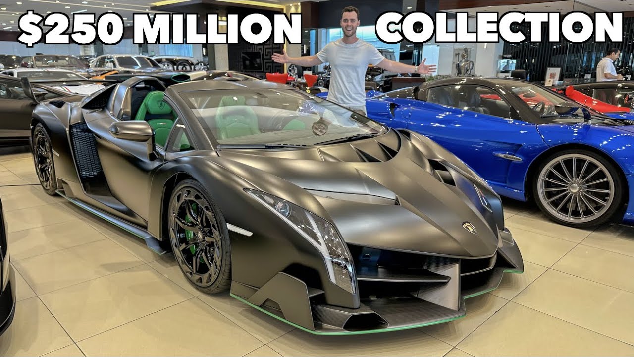 INSIDE The $250 Million HYPERCAR Collection In Dubai! - YouTube