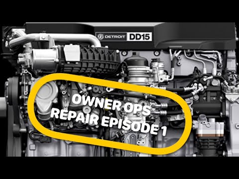 2015 DD15 Engine Fuel Line Pass Through Seal Replacement - YouTube