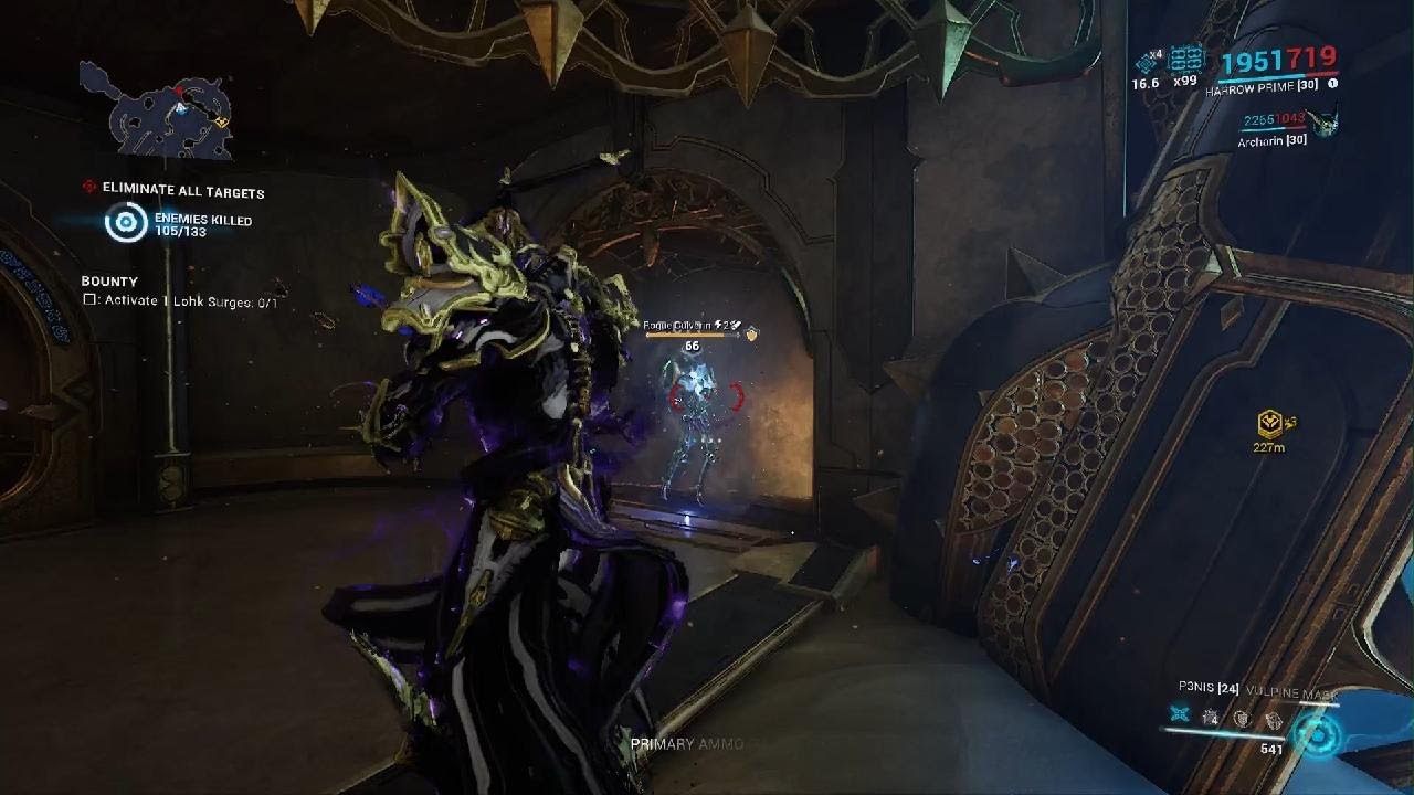 Peak Harrow Gameplay - Warframe - YouTube