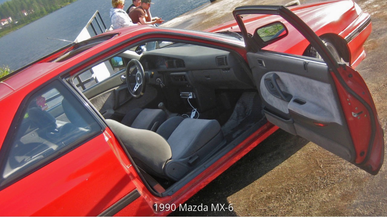 1990 Mazda Mx6 Interior
