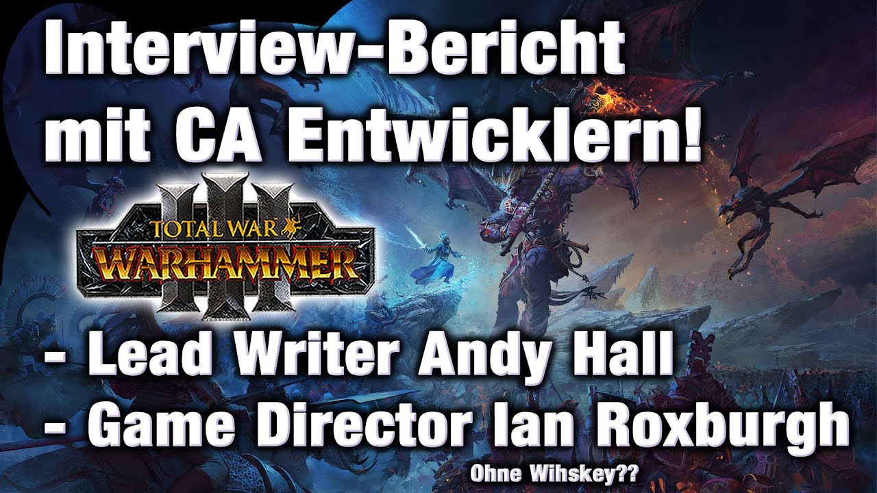 INTERVIEW MIT CA ENTWICKLERN - Bericht von Lead Writer Andy Hall und ...