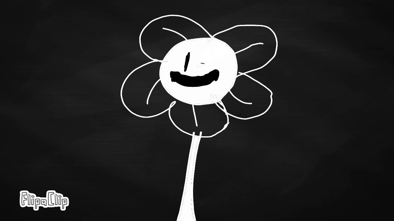 Flowey animation (test) - YouTube